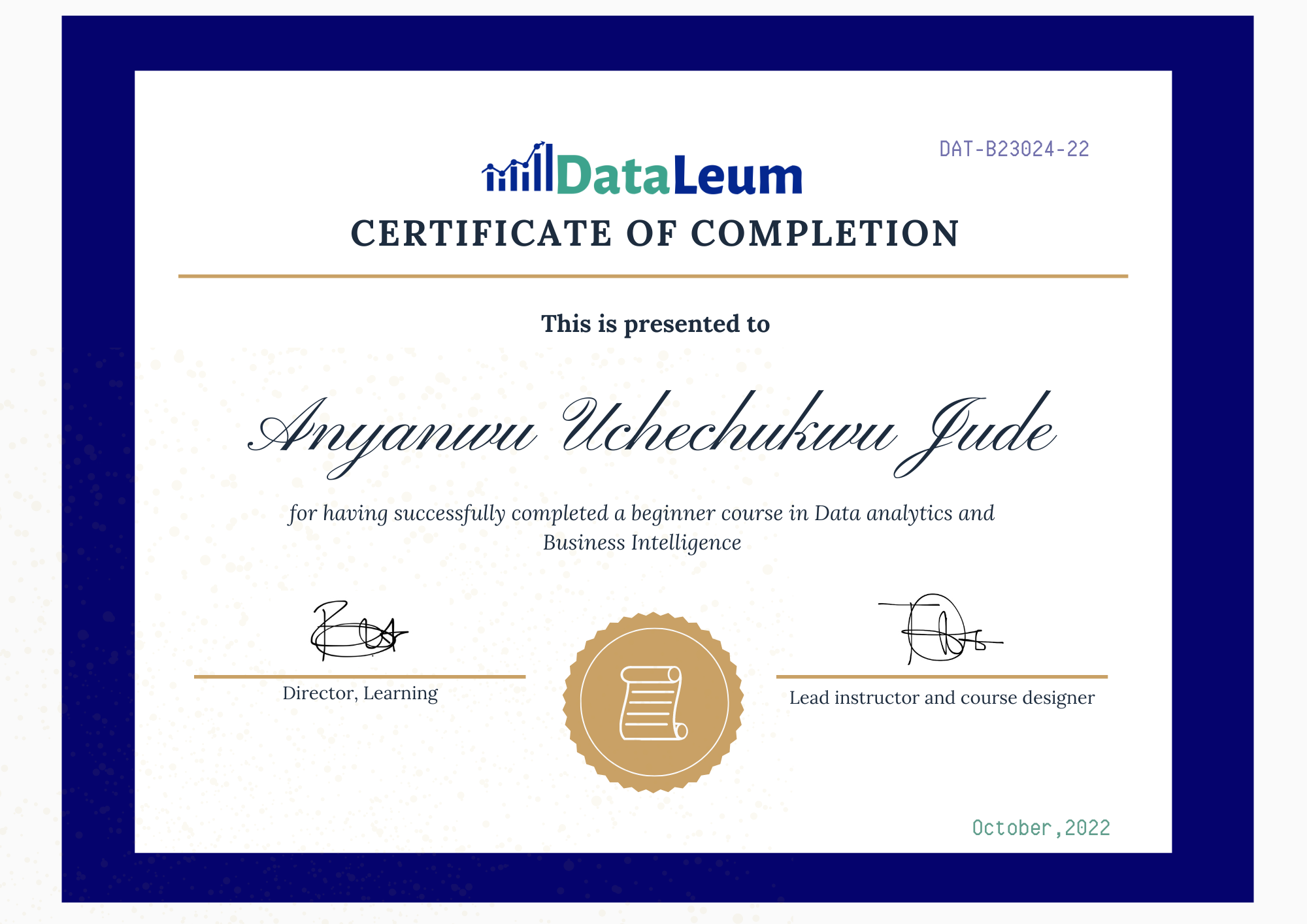 Anyanwu Uchechukwu - Business Development || Data Analyst || SQL || Power BI || | LinkedIn