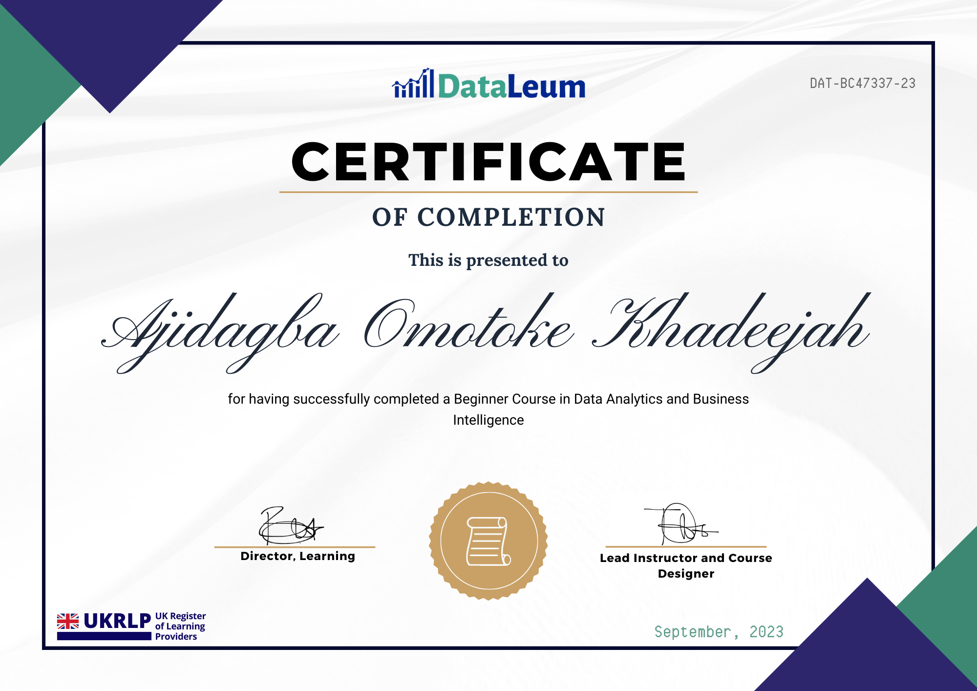 Khadeejah Ajidagba - Microsoft Certified Data Analyst | Power BI | Excel | SQL | Transforming ...